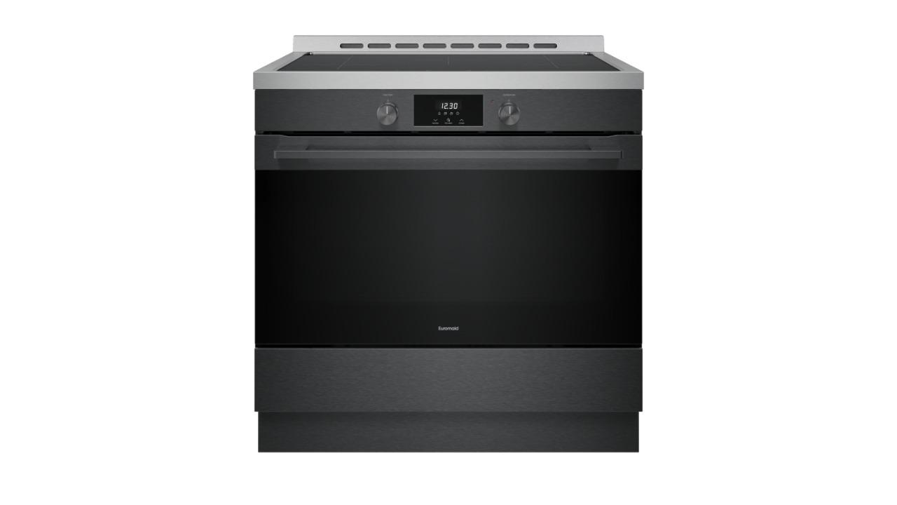 Euromaid 90cm 10 Function Induction Freestanding Cooker - Dark ...