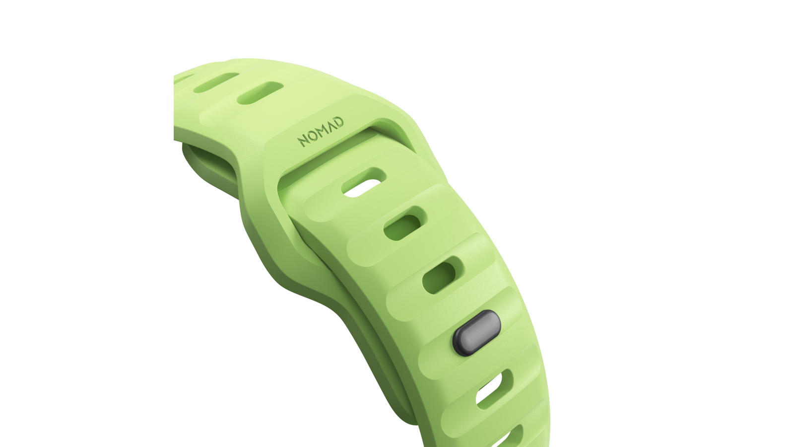 Nomad Sport Band for Apple Watch 45mm/46mm/49mm - Glow Green | Joyce Mayne