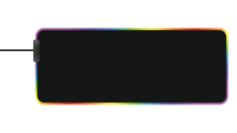 Powerwave RGB XL Gaming Mouse Pad - Black | Joyce Mayne