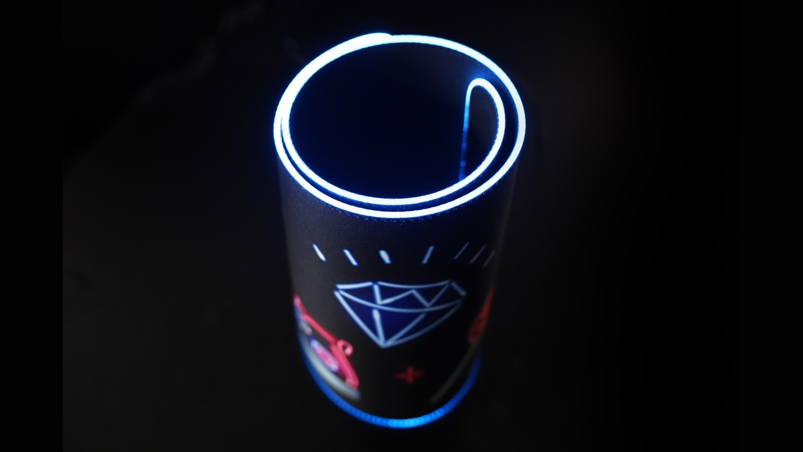 Powerwave RGB XL Gaming Mouse Pad - Neon Party | Joyce Mayne