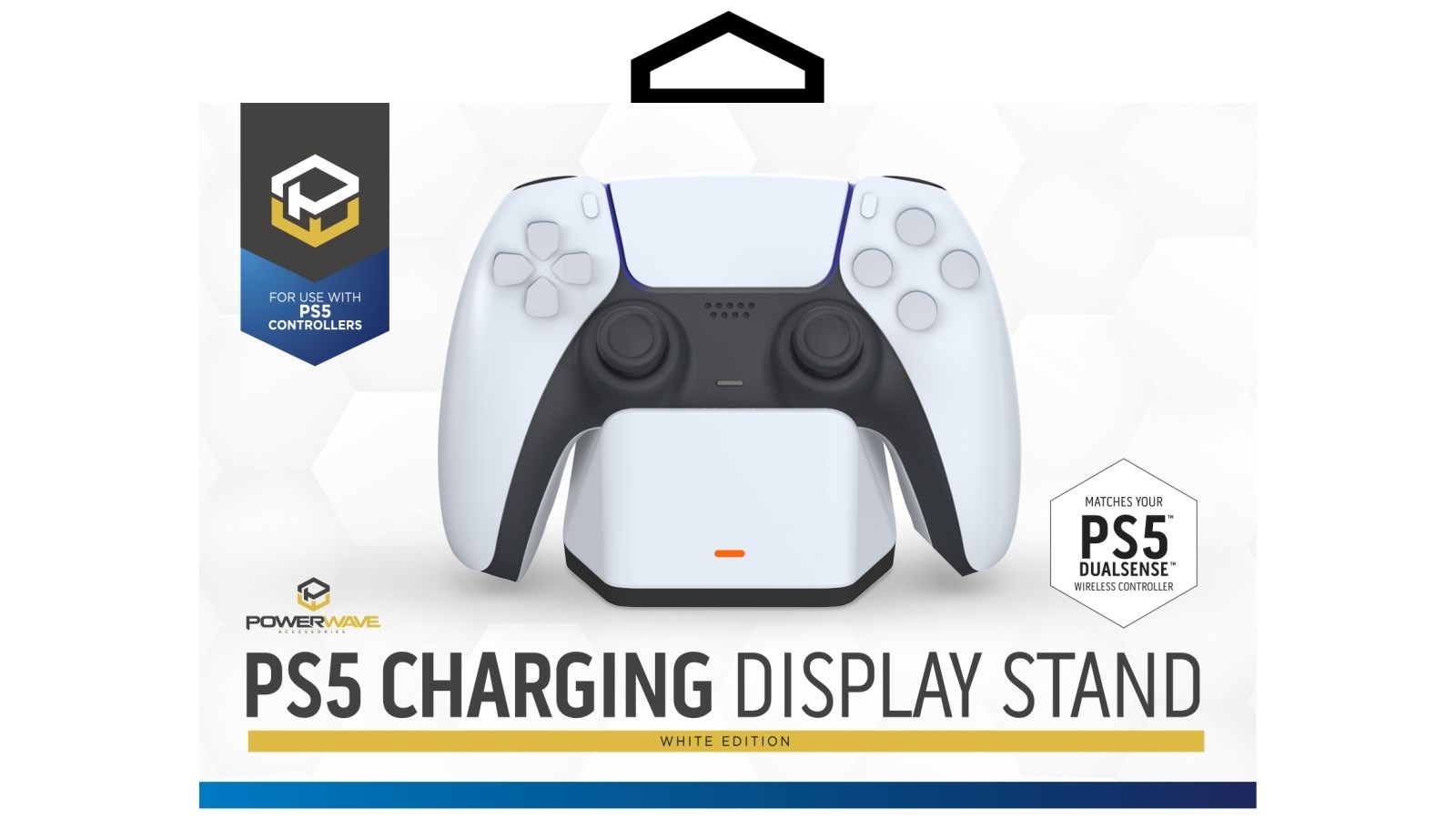 Powerwave PS5 DualSense Charging Display Stand - White | Joyce Mayne