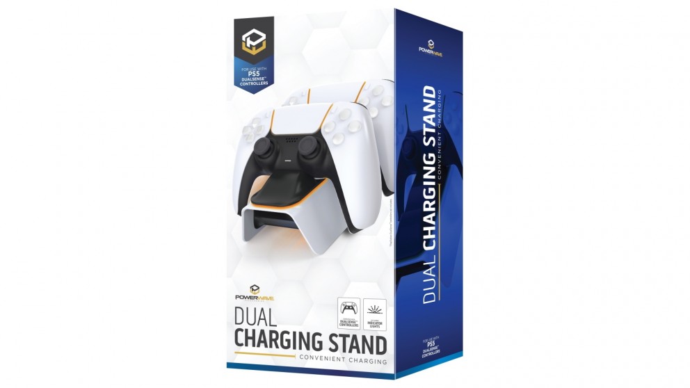 Powerwave PS5 Dual Charging Stand for DualSense Controller | Joyce Mayne