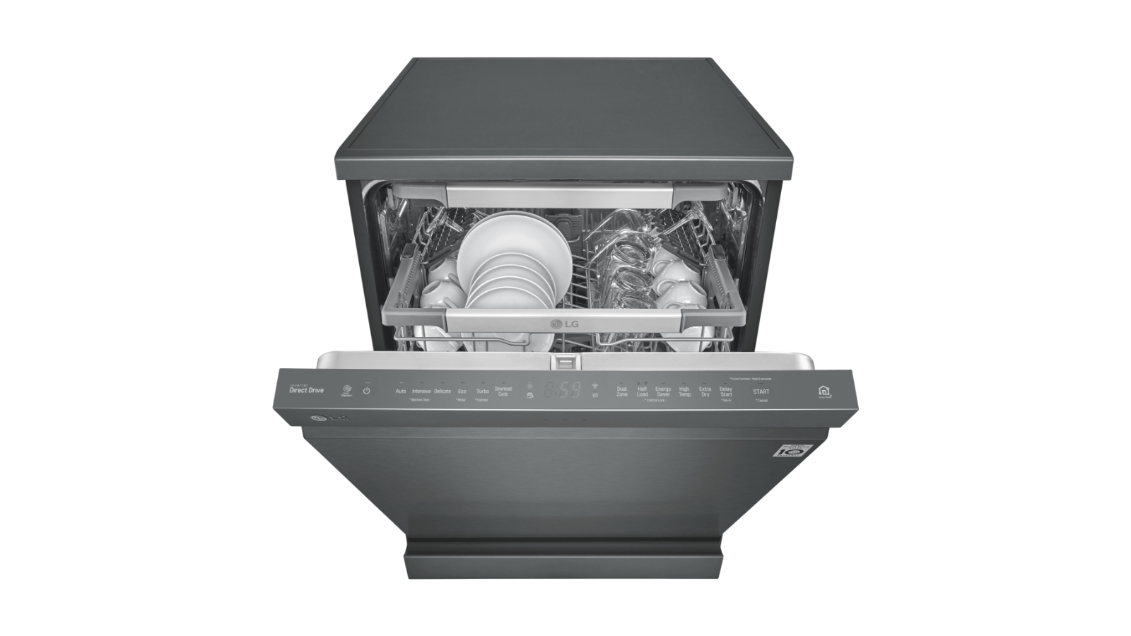 LG 60cm Quadwash Inverter Direct Drive Freestanding Dishwasher | Joyce ...