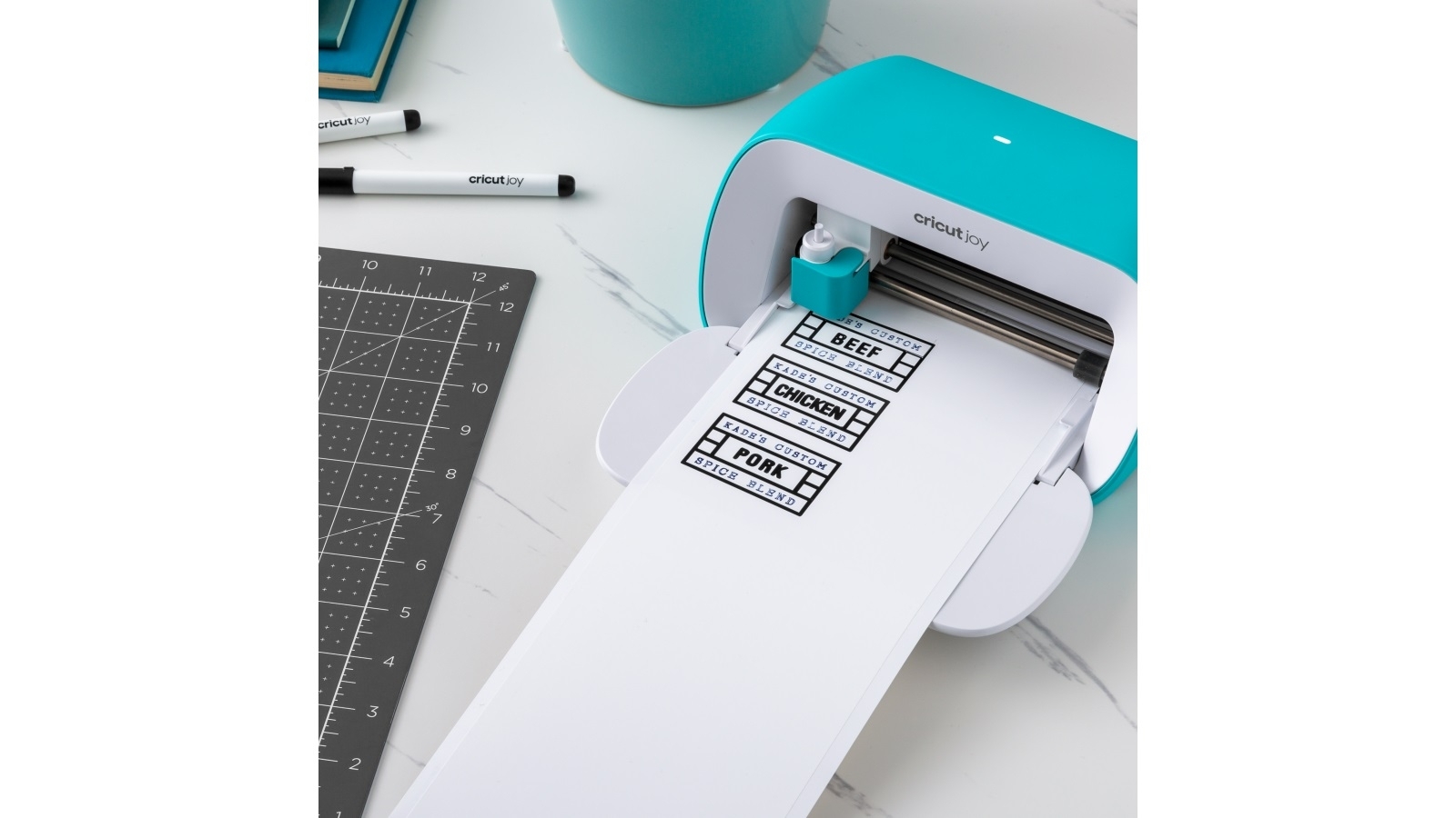Cricut Joy Smart Label Writable Vinyl Permanent (4 Sheets) - White ...