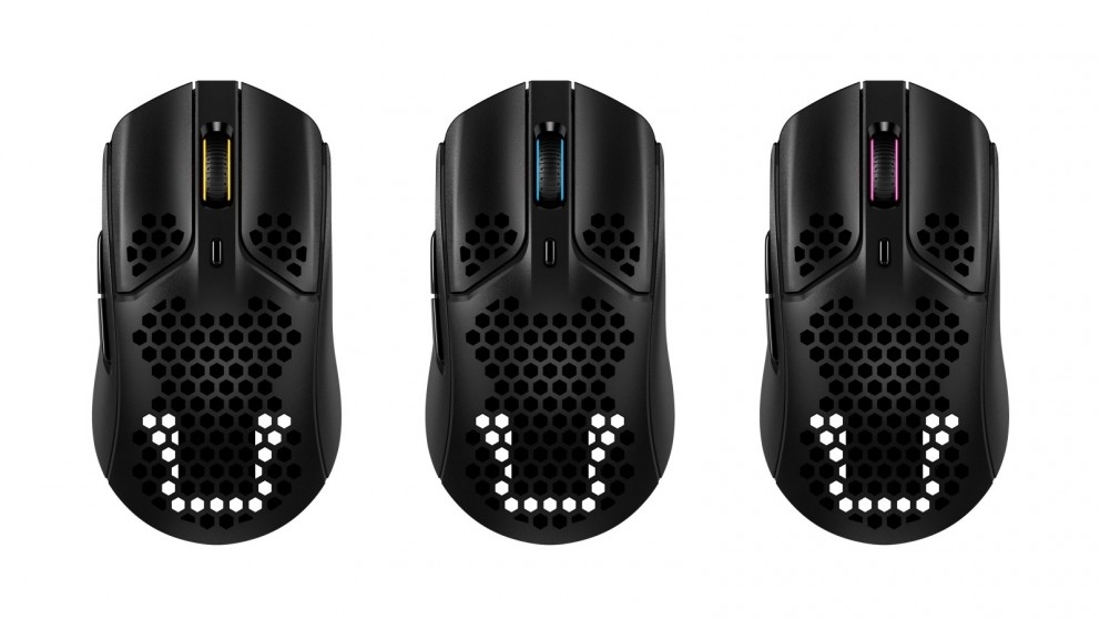 HyperX Pulsefire Haste Wireless RGB Gaming Mouse - Black | Joyce Mayne