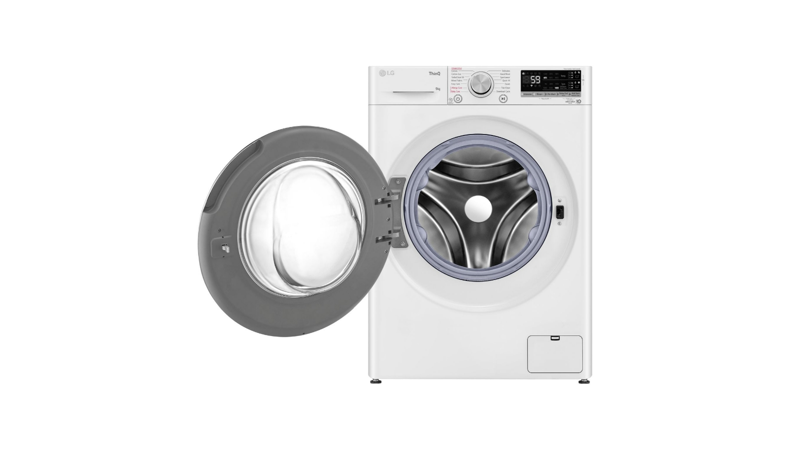 LG Series 6 9kg Front Load Washing Machine with ezDispense®Auto-Dosing ...