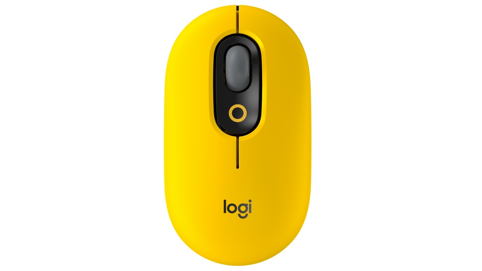 Logitech POP Wireless Mouse with Emoji Button Function - Blast Yellow ...