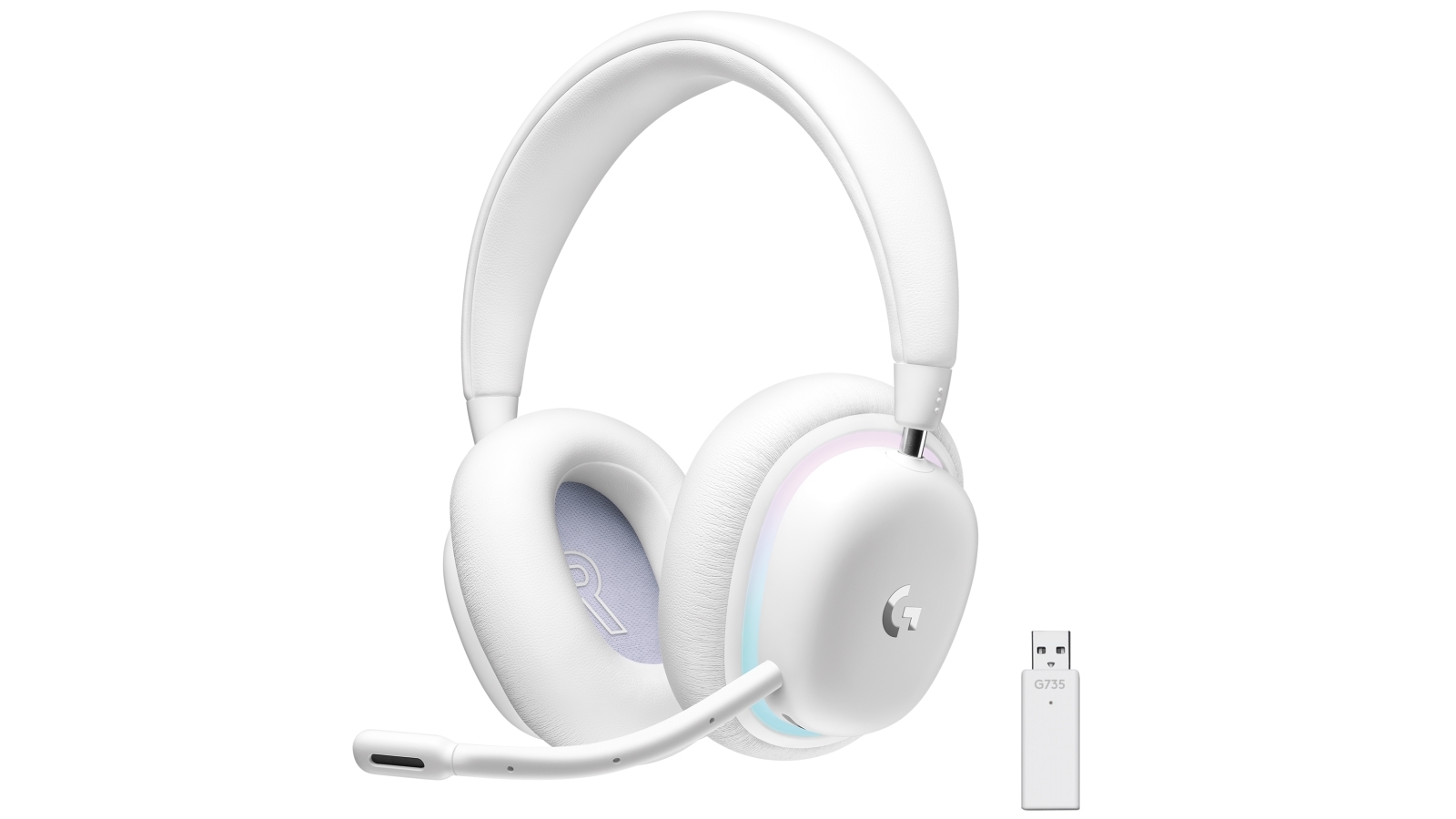 Logitech G735 Wireless Gaming Headset - White | Joyce Mayne