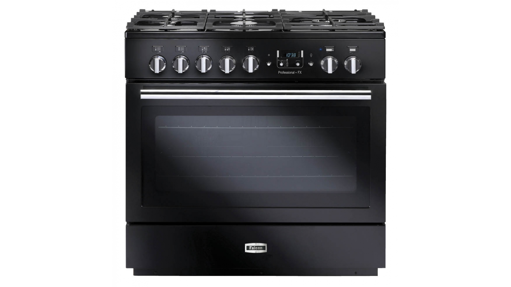 Falcon Professional+ FX 90cm Dual Fuel Freestanding Cooker - Black ...