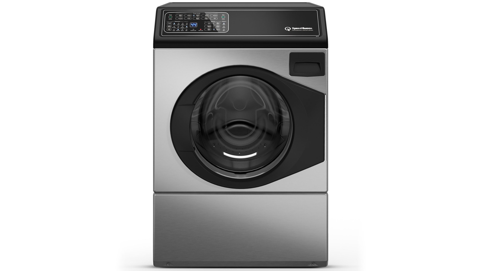 Speed Queen 10kg Front Load Washing Machine - Stainless Steel | Joyce Mayne