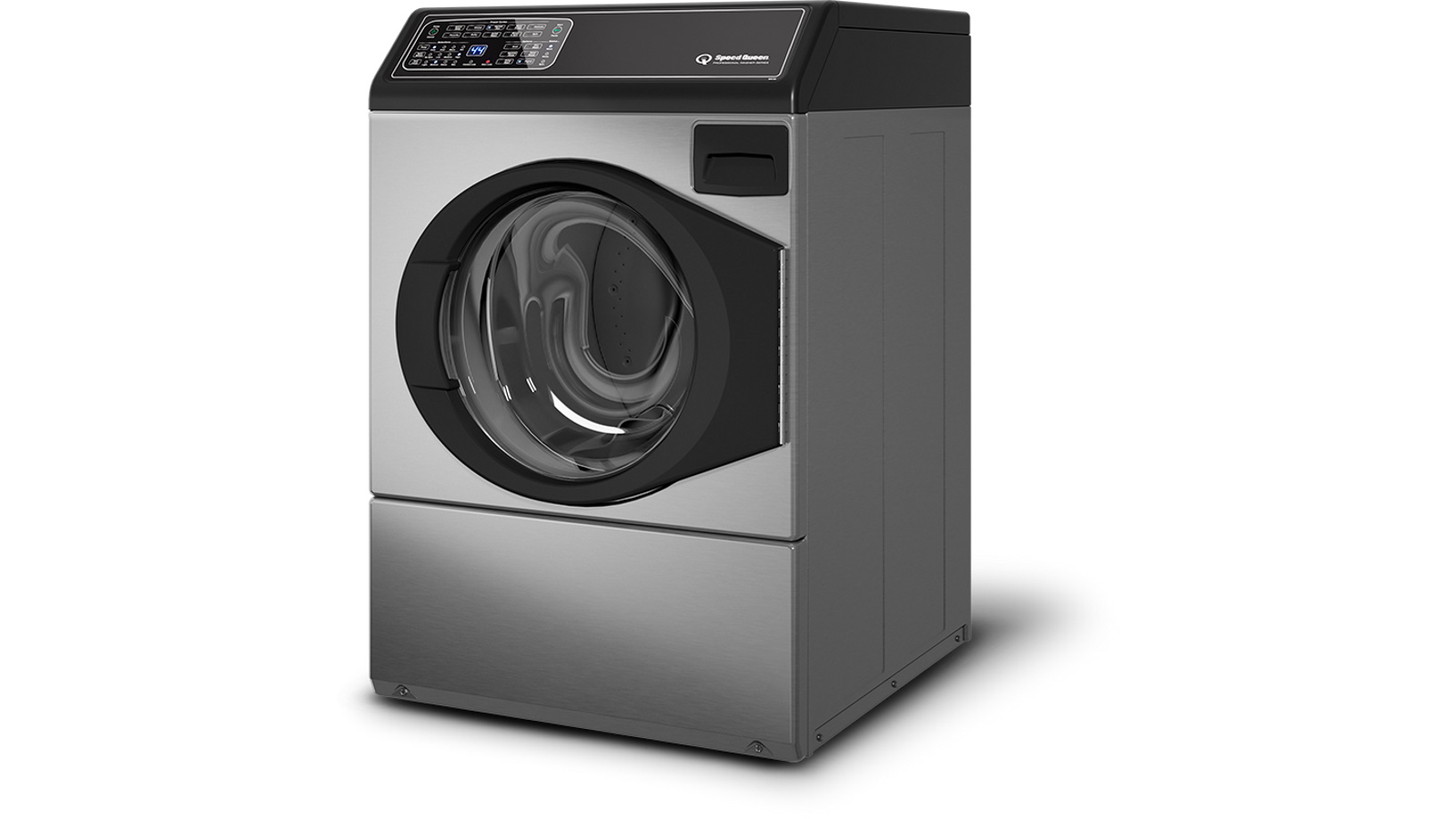 Speed Queen 10kg Front Load Washing Machine - Stainless Steel | Joyce Mayne