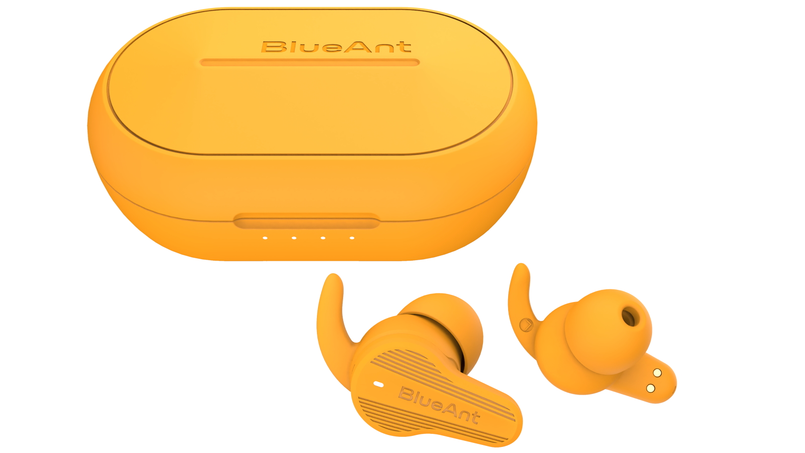 BlueAnt Pump Air X3 True Wireless Sportsbuds - Orange | Joyce Mayne