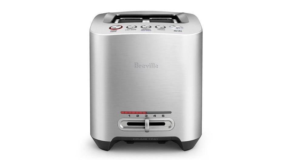 Breville The Smart Toast 2 Slice Toaster - Silver | Joyce Mayne