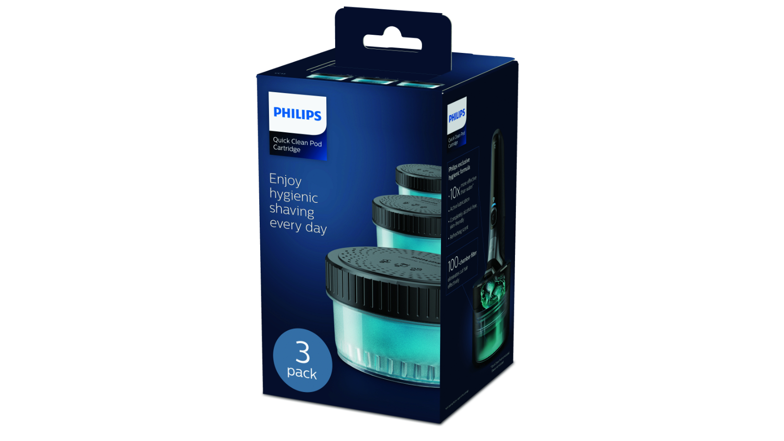 Philips Quick Clean Pod Cartridge - 3 Pack | Joyce Mayne