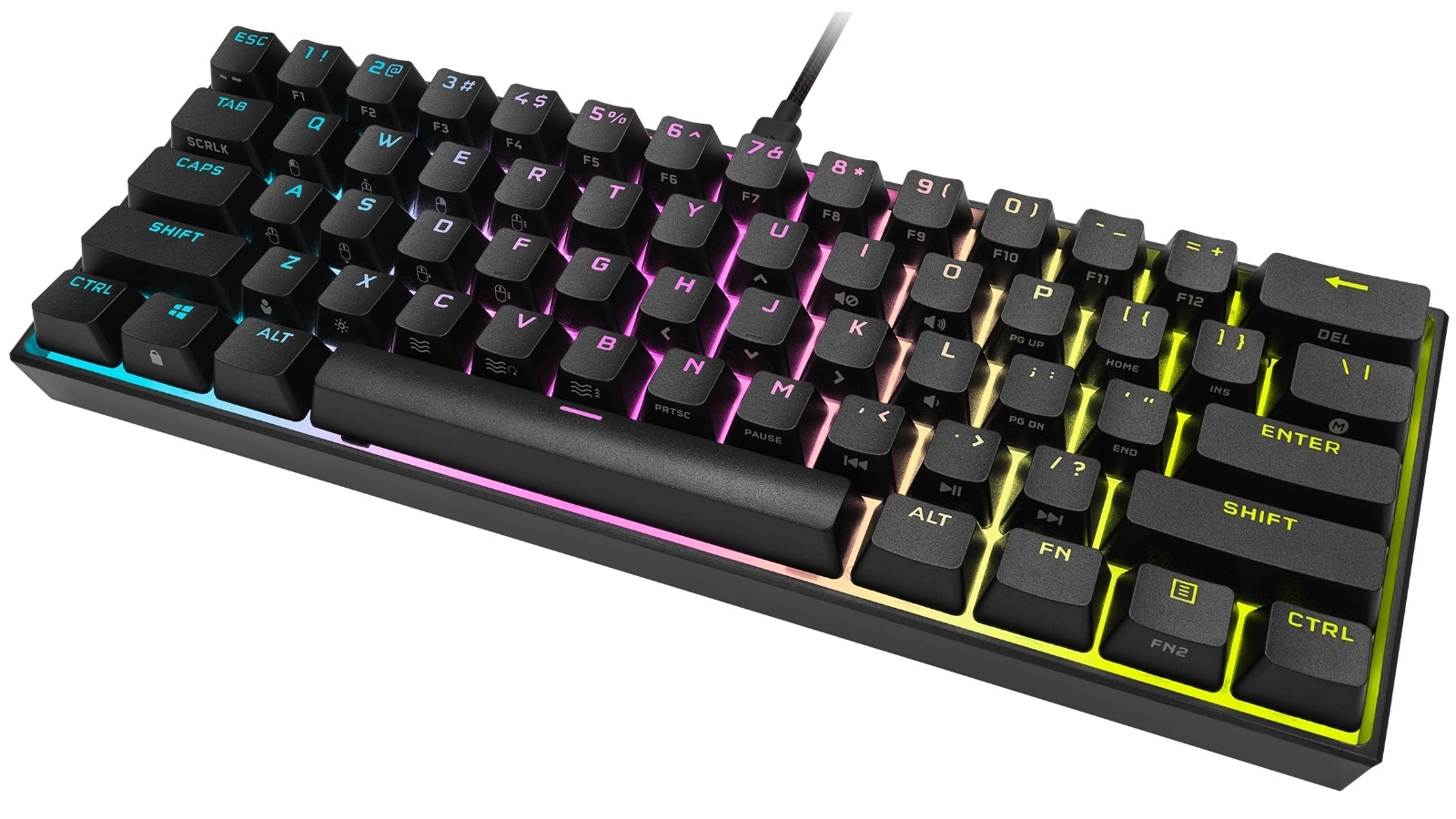 Corsair K65 Mini RGB Keyboard - Black | Joyce Mayne
