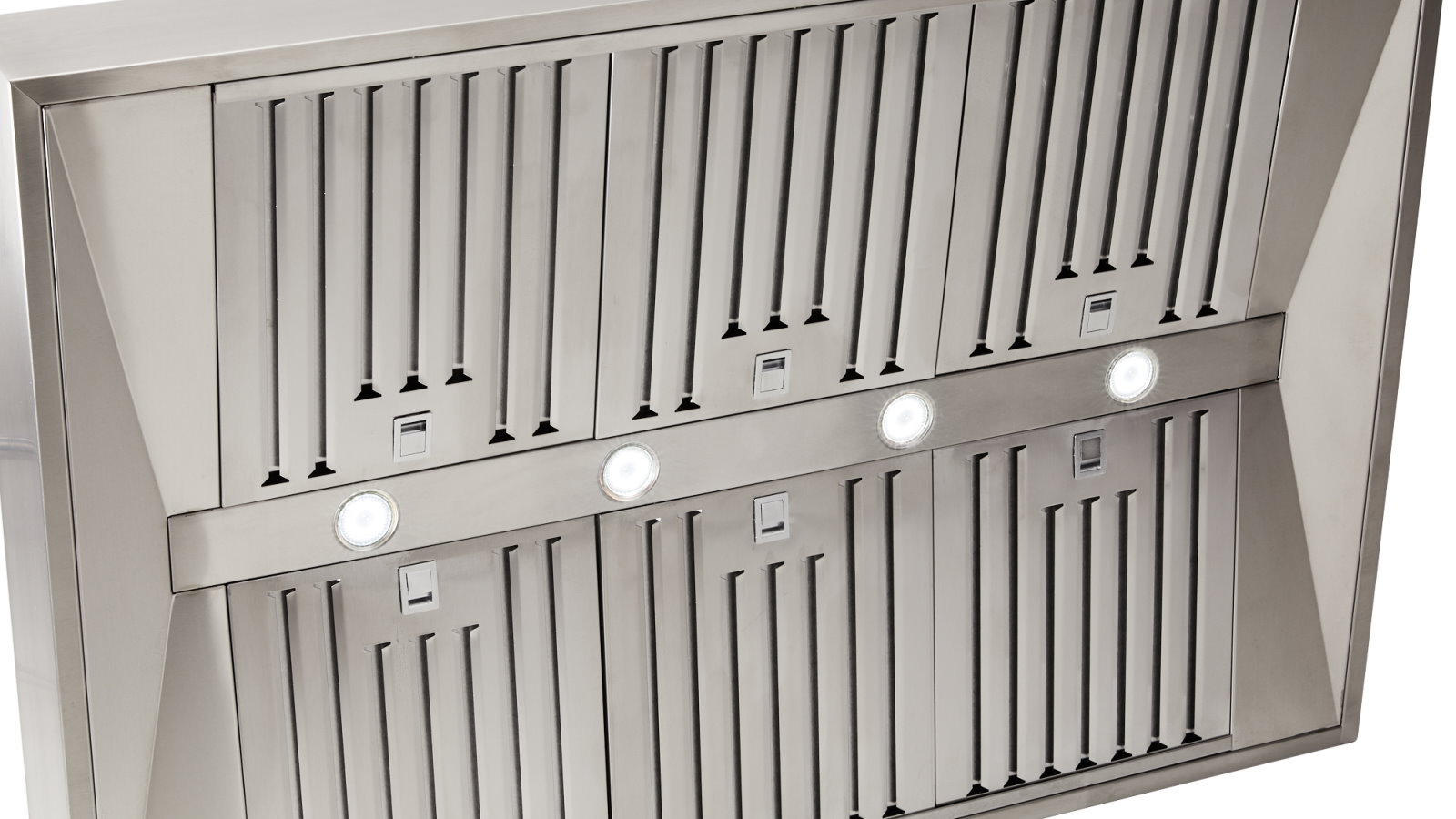 Schweigen 120cm BBQ Alfresco On-Board Pyramid Rangehood with Twin Motor ...