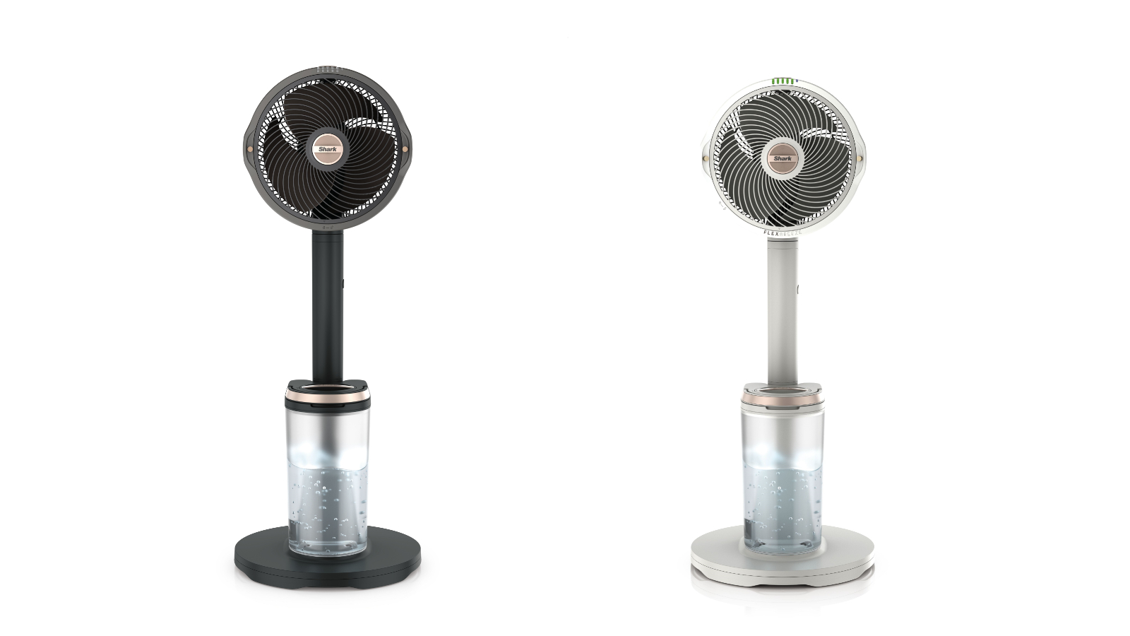 Shark FlexBreeze Pro Mist Indoor Outdoor Pedestal and Table Fan with ...