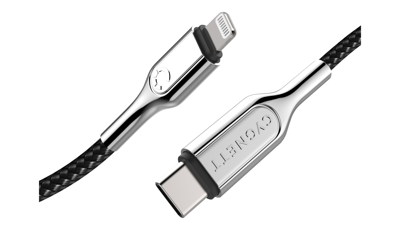 Cygnett Armoured 50cm Lightning to USB-C Cable - Black | Joyce Mayne