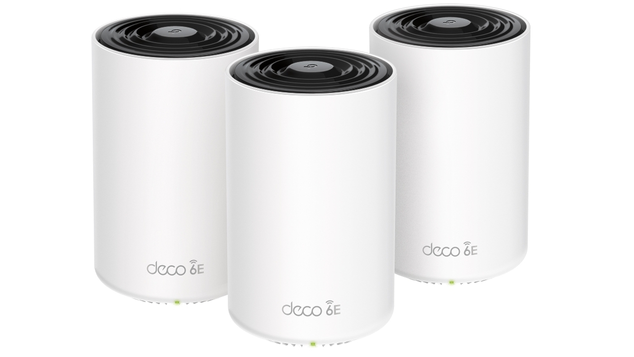 TP-Link Deco AXE5400 Tri-Band Mesh WiFi 6E System - 3 Pack | Joyce Mayne