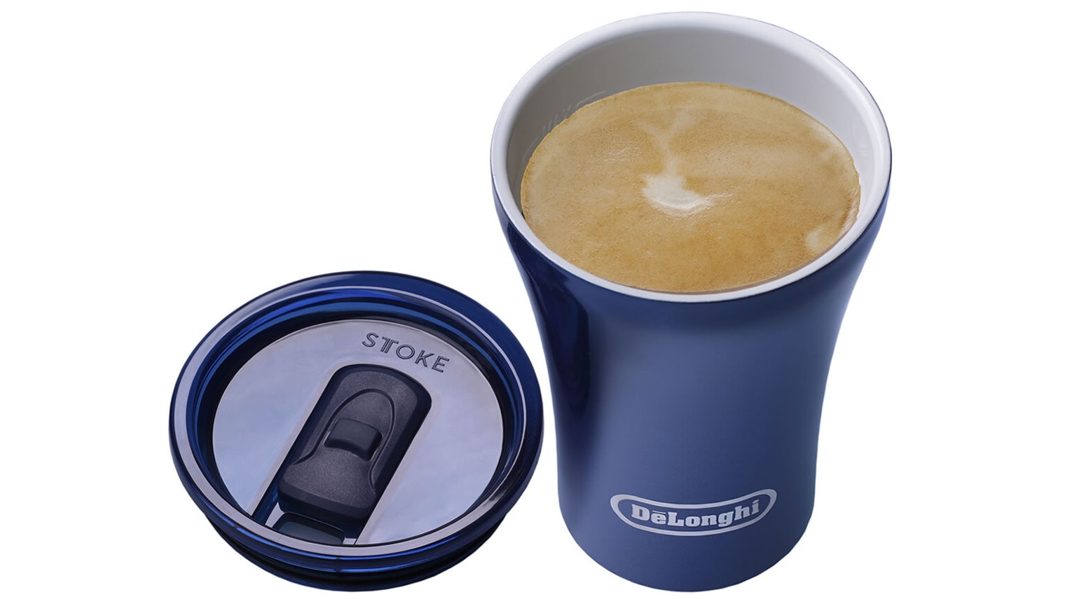 De'Longhi 355ml Ceramic Travel Mug | Joyce Mayne