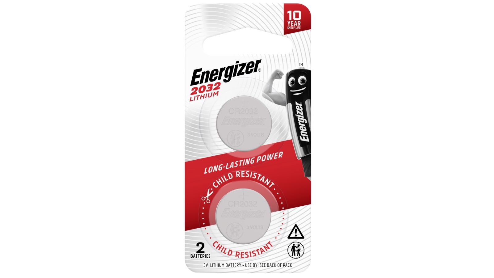 Energizer CR2032 Lithium Coin Battery - 2 Pack | Joyce Mayne