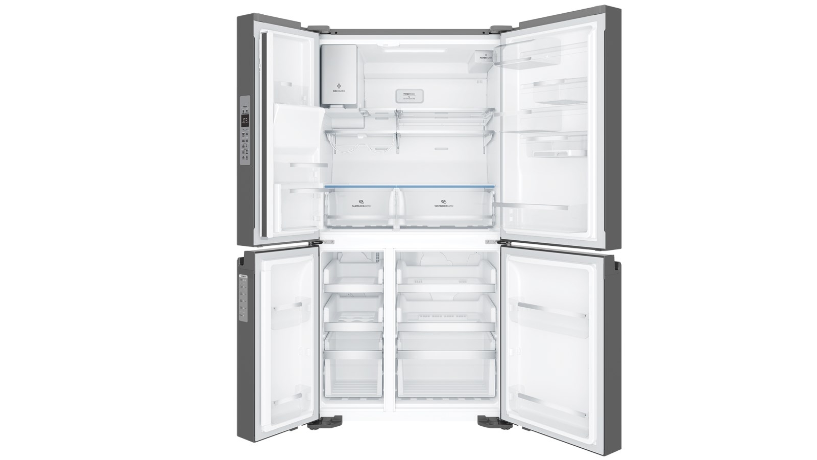 Electrolux 609L UltimateTaste 900 French Door Fridge with Ice & Water ...