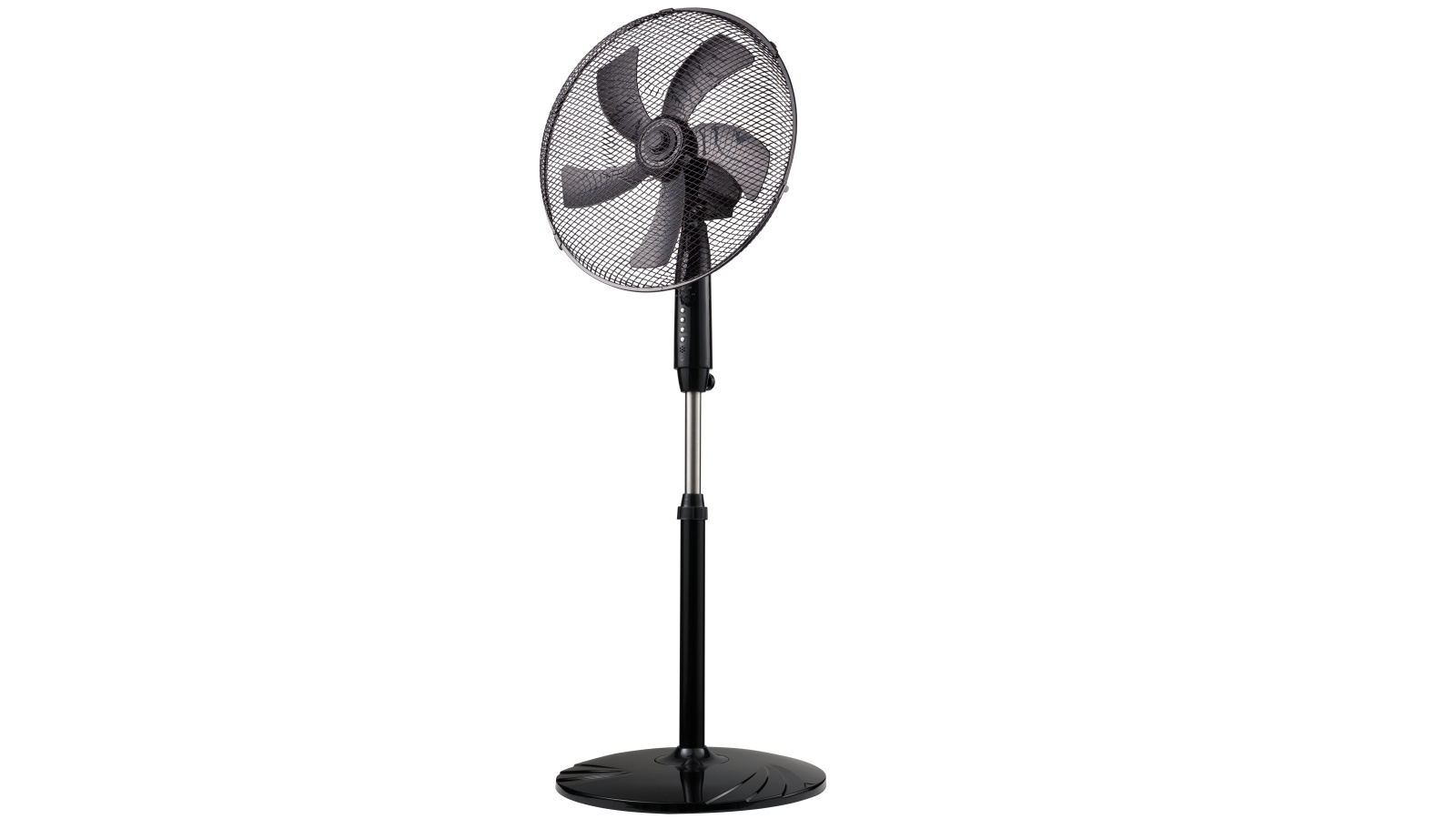 Goldair 40cm Pedestal Fan with Remote - Black | Joyce Mayne