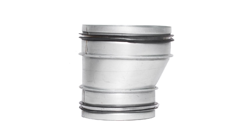 Sirius 12.5/15cm Galvanised Steel Offset Duct Reducer | Joyce Mayne