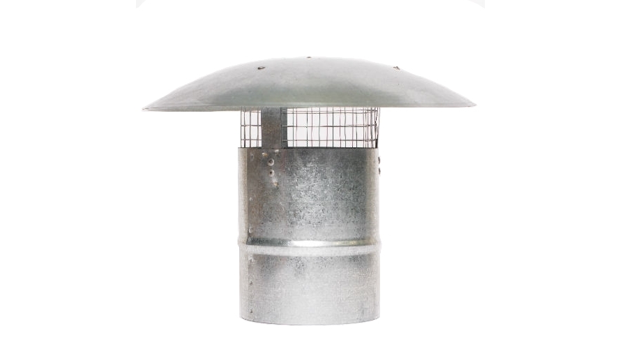 Sirius 15cm Galvanised Steel Roof Cowl | Joyce Mayne