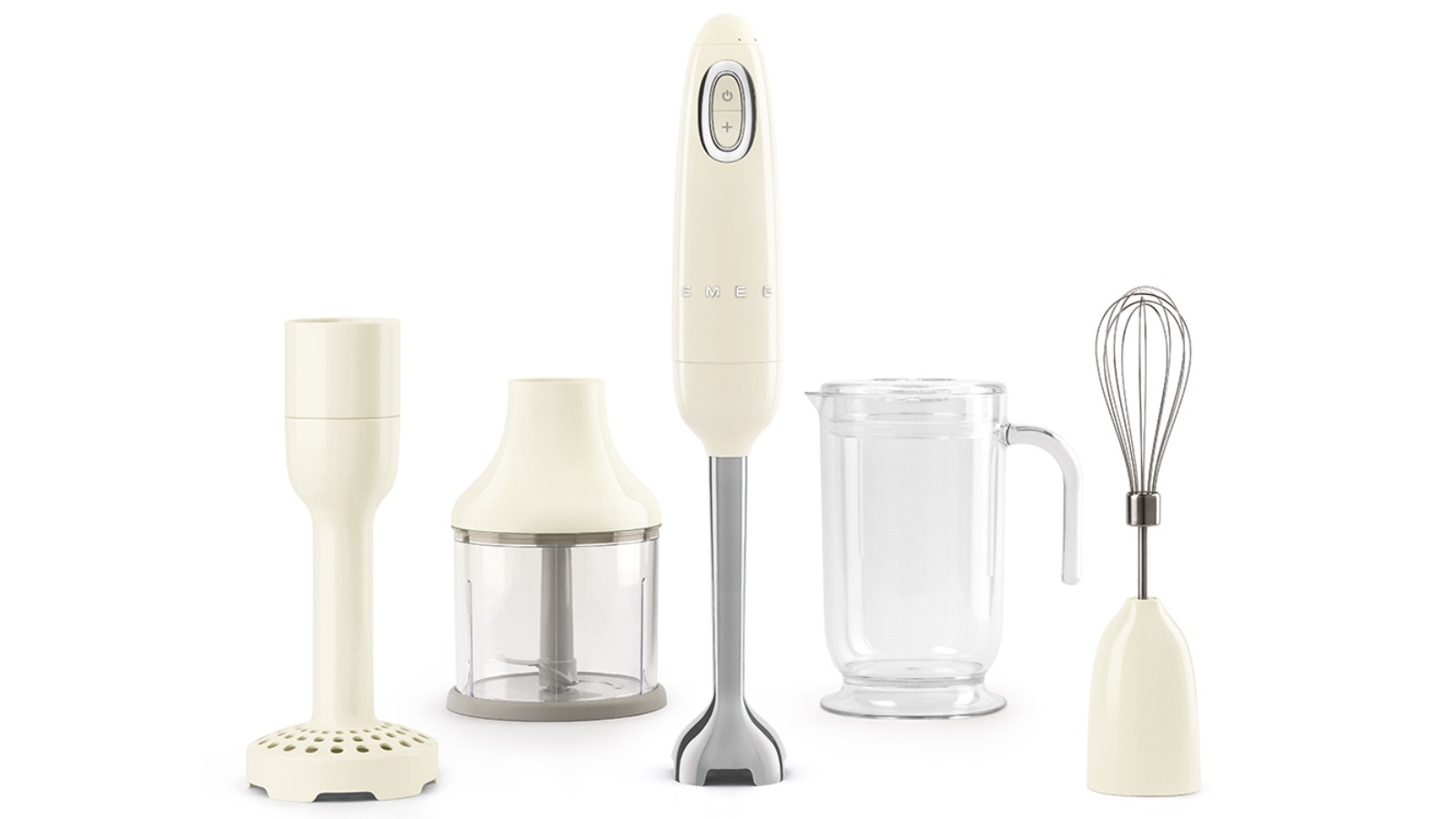 Smeg 50s Retro Style Hand Blender - Cream | Joyce Mayne