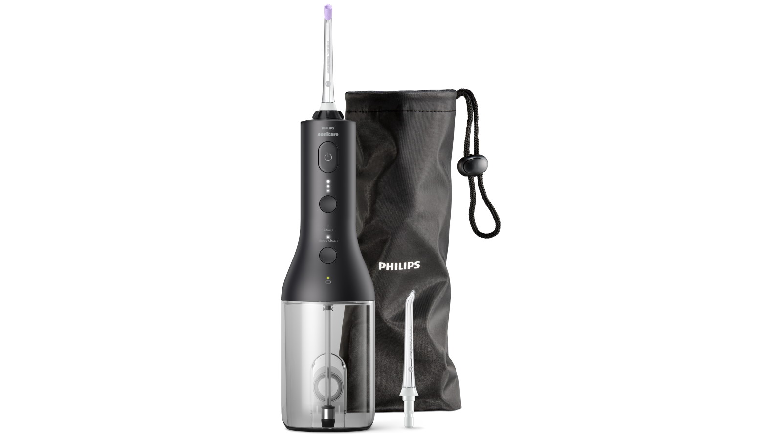 Philips Sonicare Cordless Power Flosser 3000 Oral Irrigator - Black ...