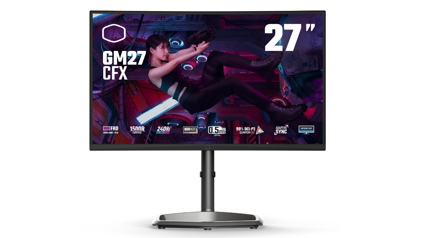 Cooler Master 27-inch FHD Curved Gaming Monitor | Joyce Mayne