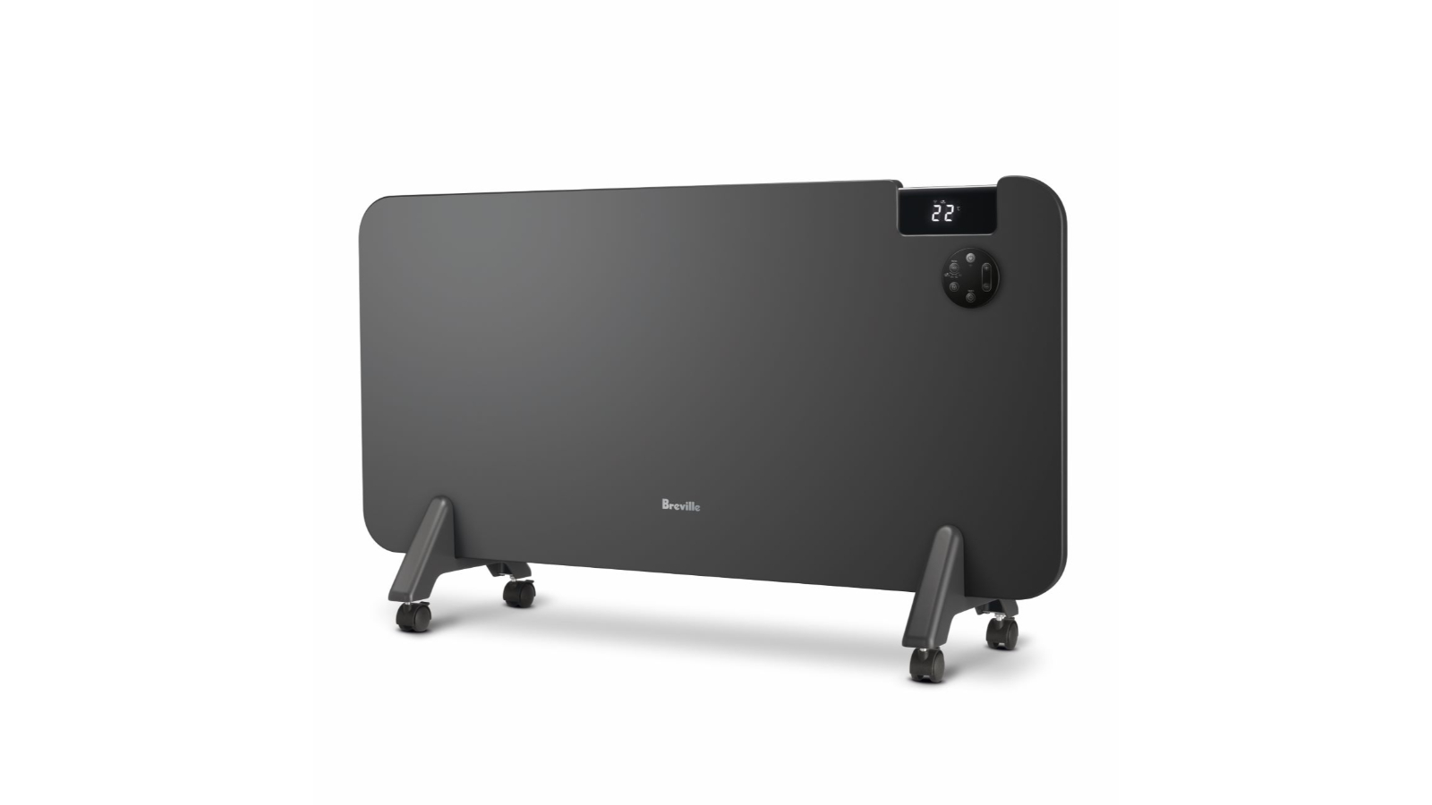 Breville the Smart Heat Control Max 2200W Panel Heater - Grey | Joyce Mayne