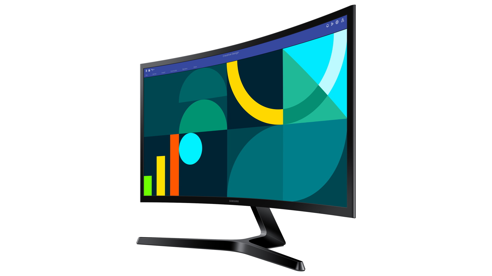 Samsung 24-inch S36GD FHD Curved Monitor | Joyce Mayne