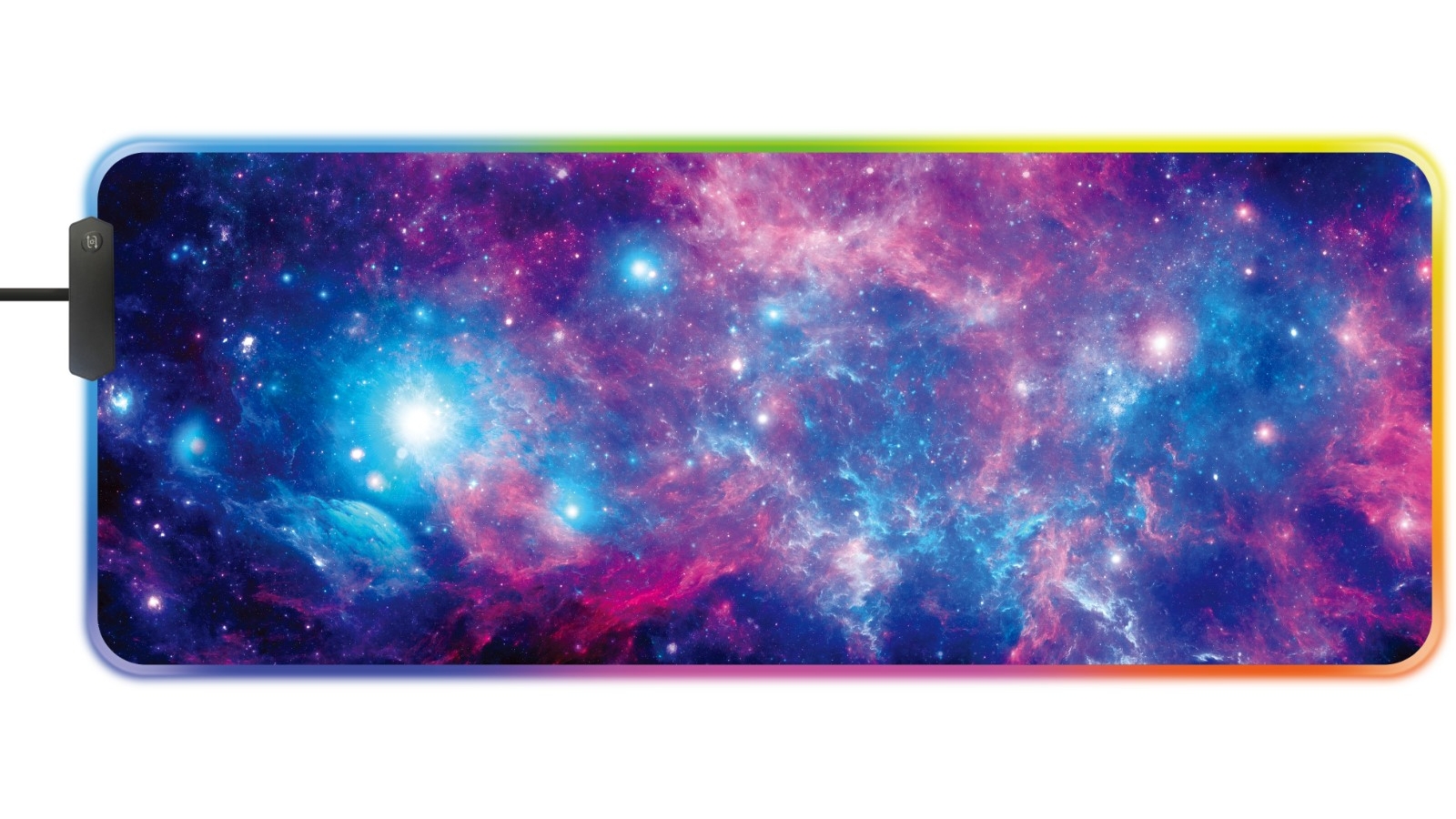 Powerwave RGB XL Gaming Mouse Pad - Galaxy | Joyce Mayne