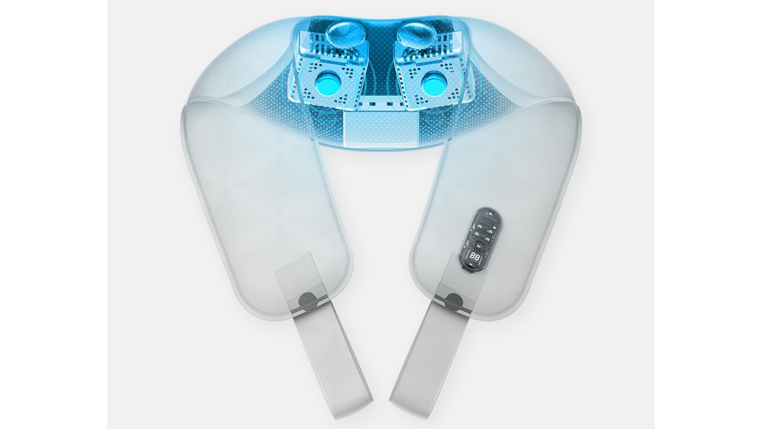 Philips Neck And Shoulder Massager Grey Joyce Mayne