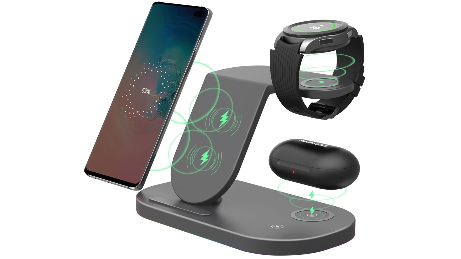 Laser ChargeCore 3-in-1 Gen 2 Wireless Charging Station | Joyce Mayne