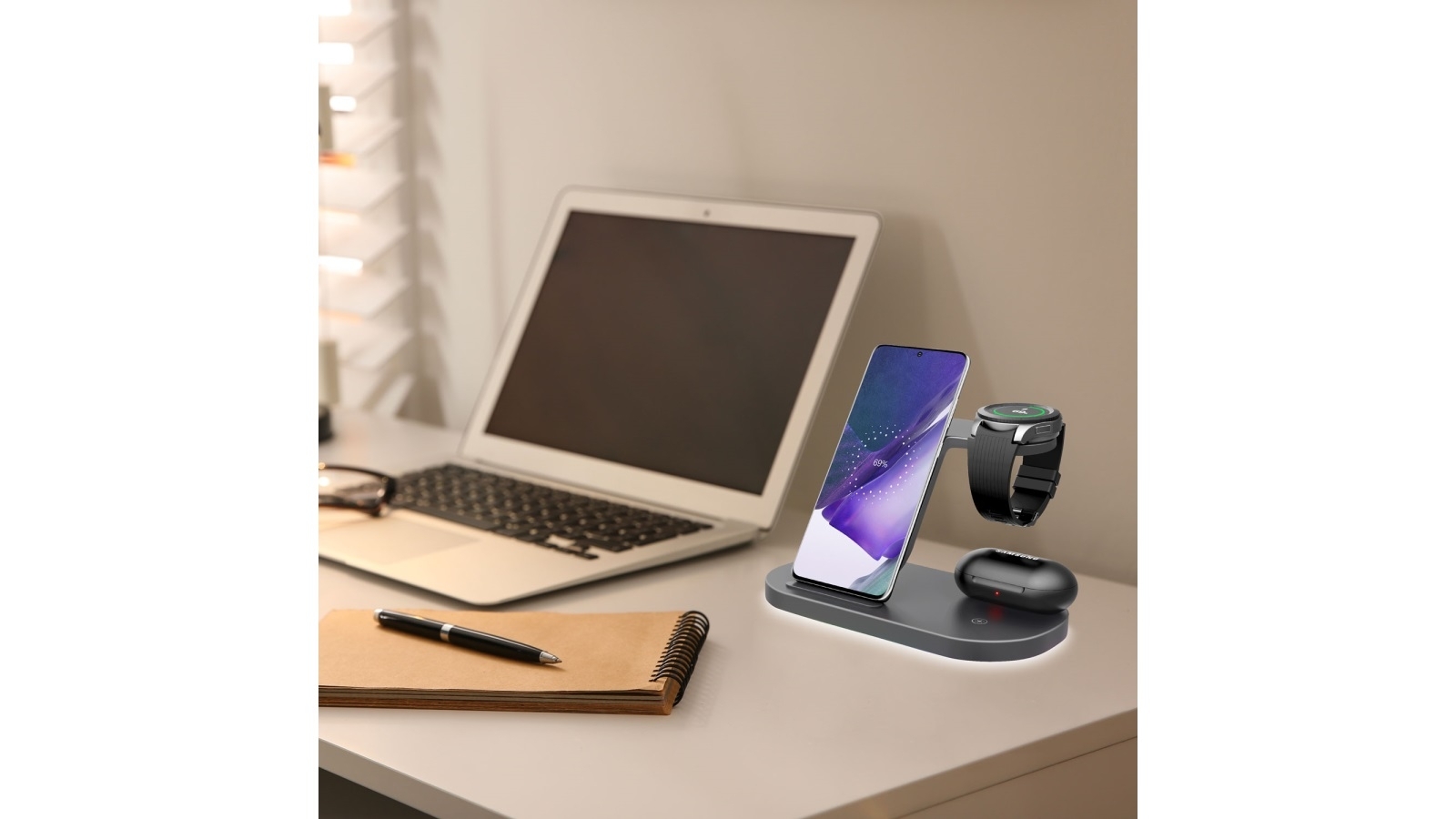 Laser ChargeCore 3-in-1 Gen 2 Wireless Charging Station | Joyce Mayne