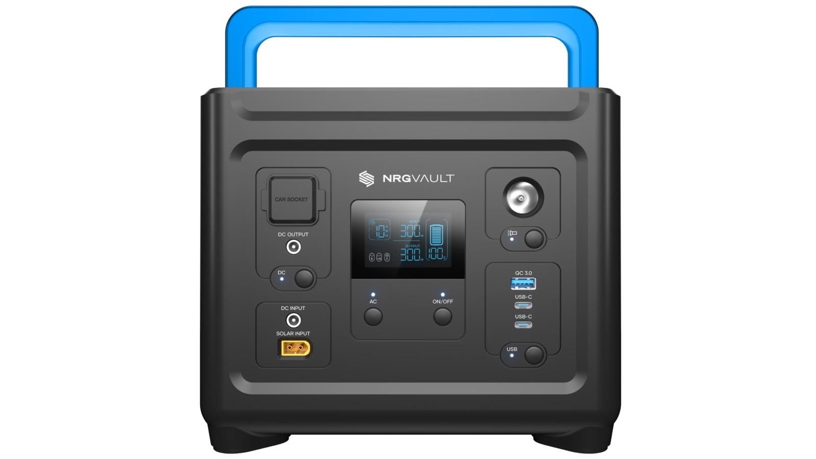 NRGVault PV500 Portable Power Station 500W | Joyce Mayne