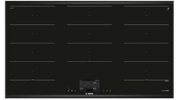 Bosch 900mm Accentline 5 Zone Flex Induction Cooktop | Joyce Mayne