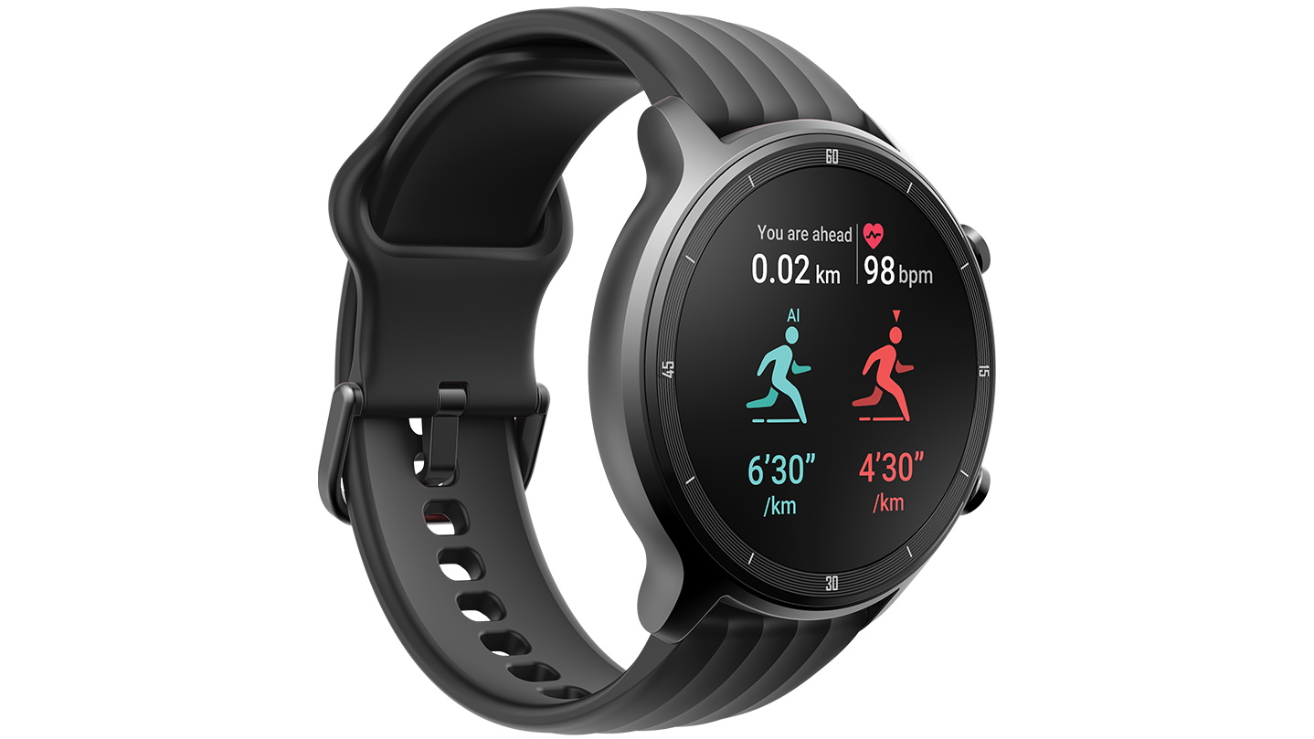 Ryze Flex Smart Watch - Dark Grey with Black Strap | Joyce Mayne