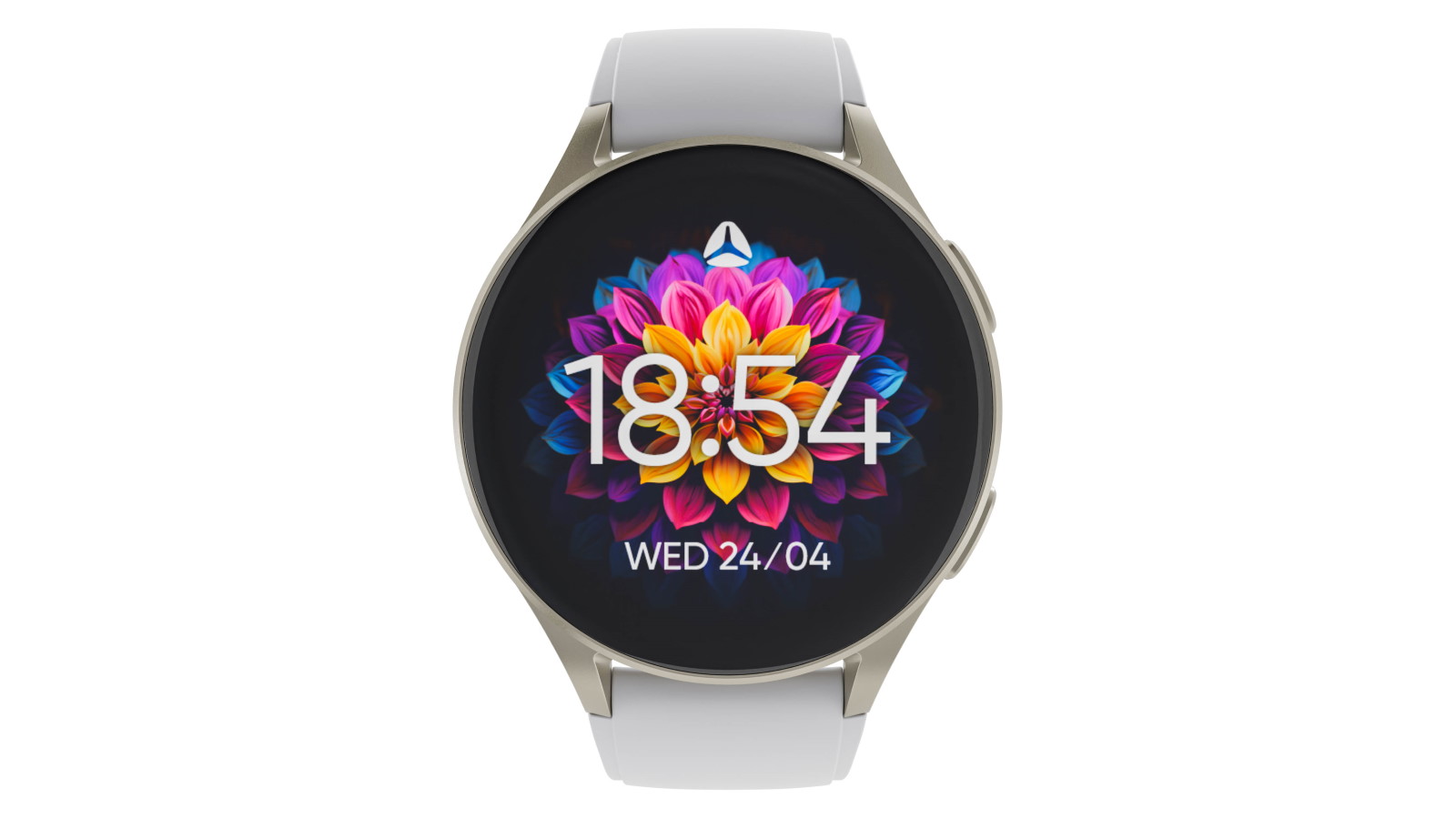 Ryze Gene Smart Watch - Star Grey with White + Mint Strap | Joyce Mayne