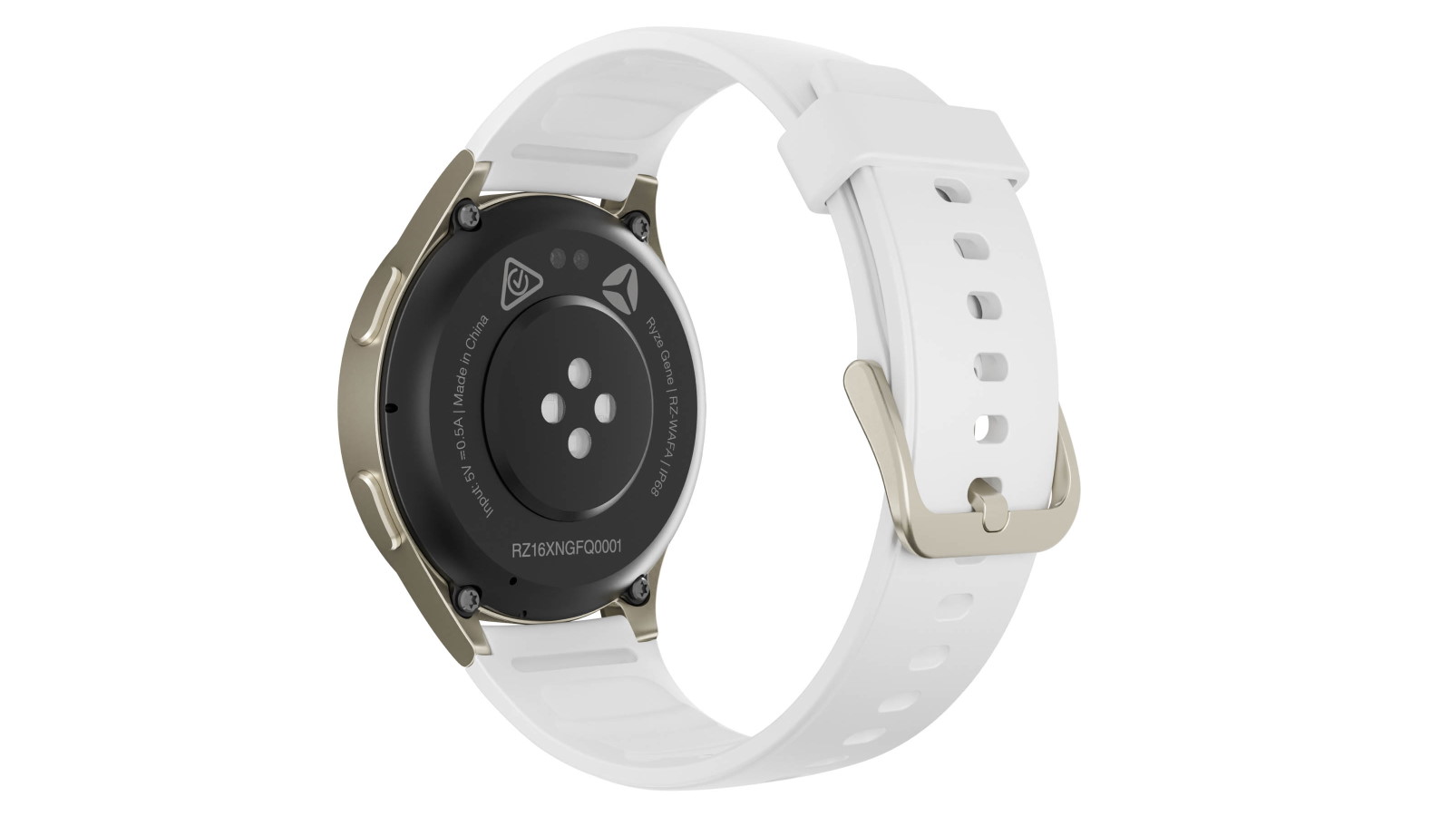 Ryze Gene Smart Watch - Star Grey with White + Mint Strap | Joyce Mayne