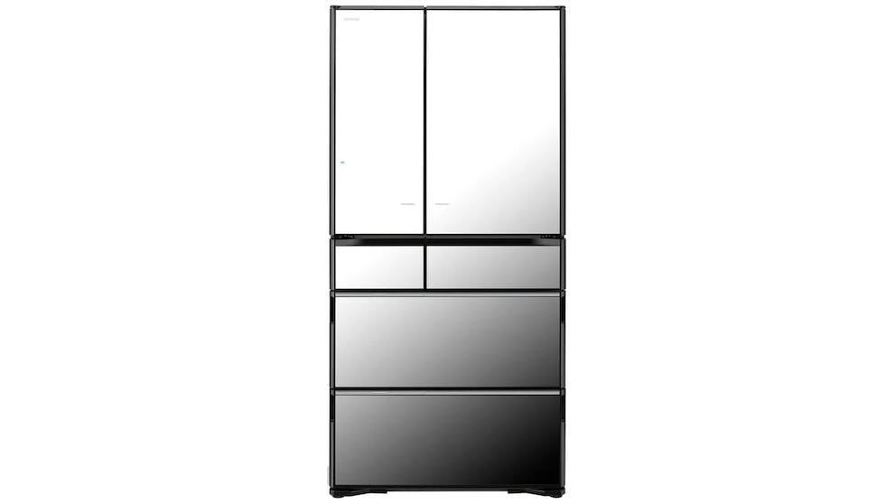 Hitachi 735L Mirror Glass French Door Fridge | Joyce Mayne