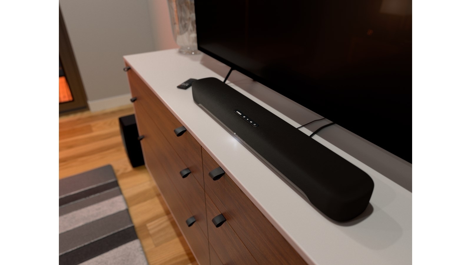 Yamaha SR-C30A Compact Soundbar with Wireless Subwoofer - Black | Joyce ...