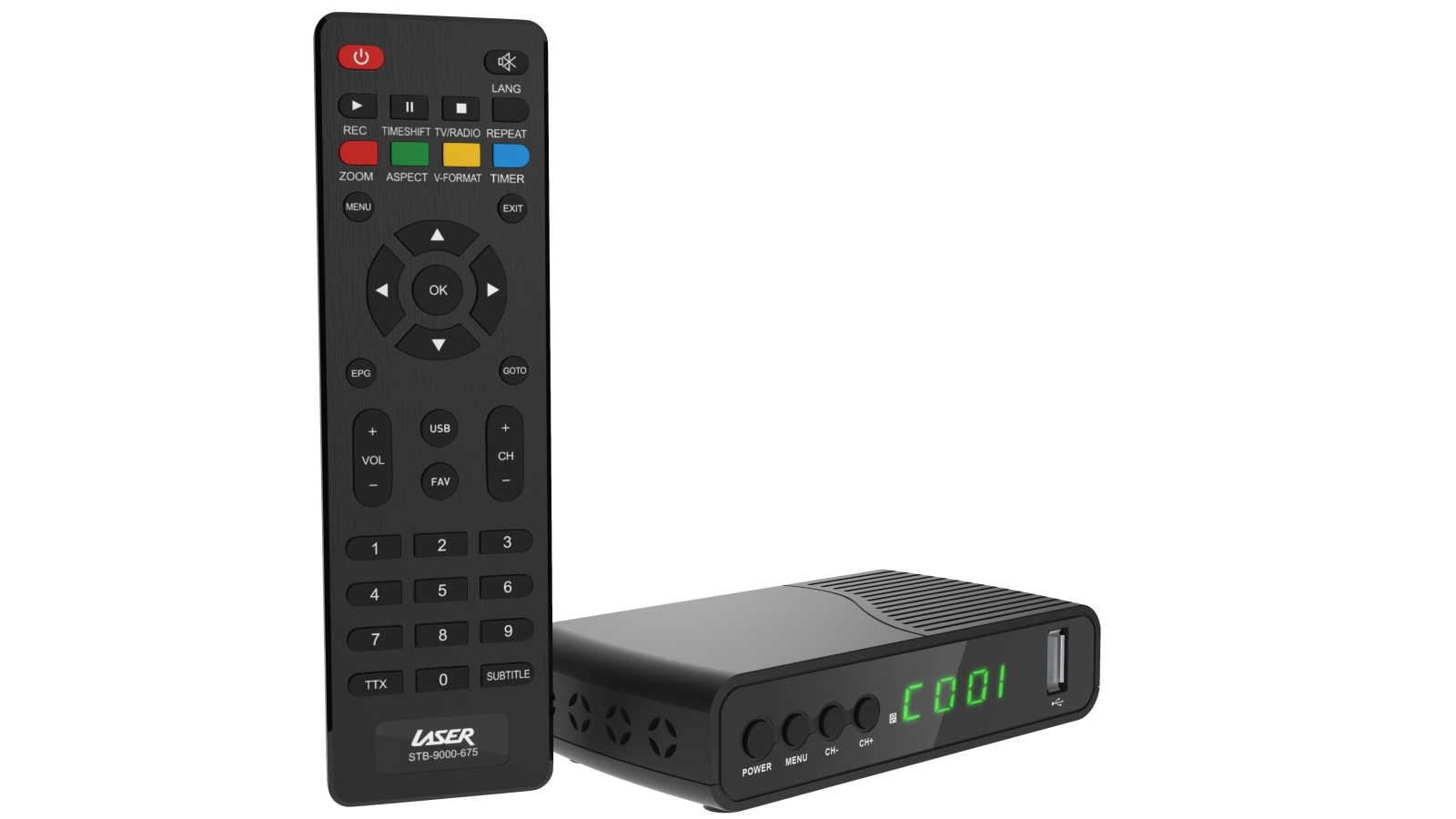 Laser STB-9000 Digital Set Top Box HD Media Player | Joyce Mayne