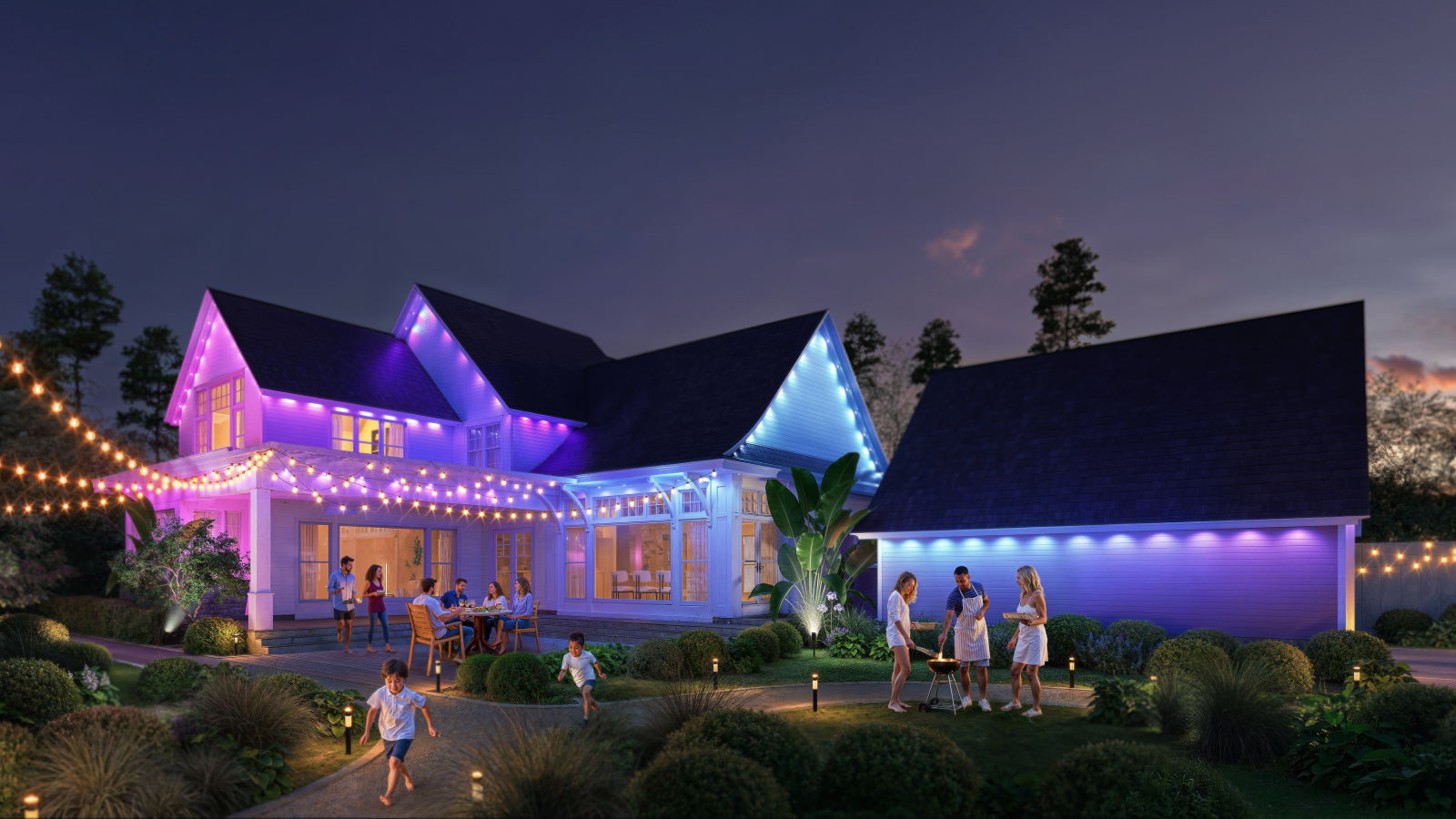 eufy 30m Permanent Outdoor Lights E22 with 60 Triple-LED Lights | Joyce ...