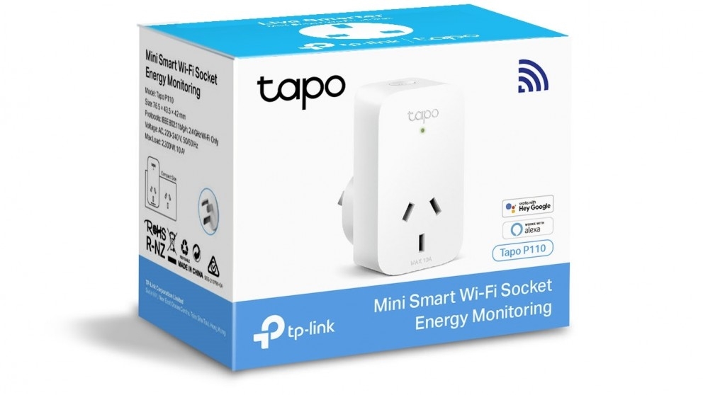 TP-Link Tapo Mini Smart WiFi Socket with Energy Monitoring | Joyce Mayne