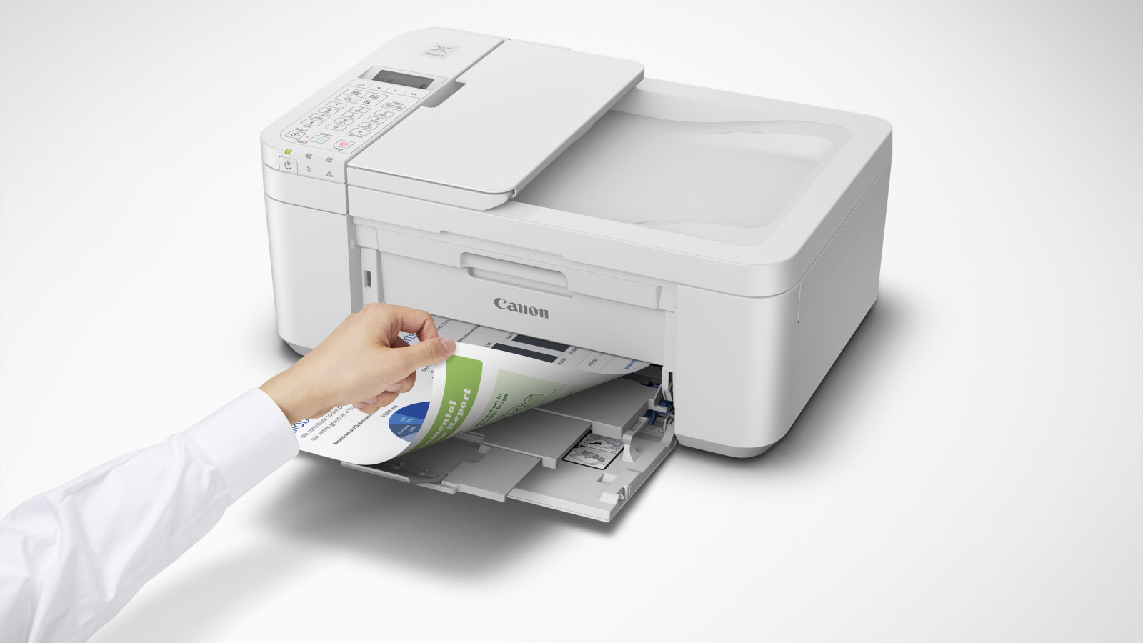 Canon PIXMA Home Office TR4665 Compact Inkjet Printer - White | Joyce Mayne
