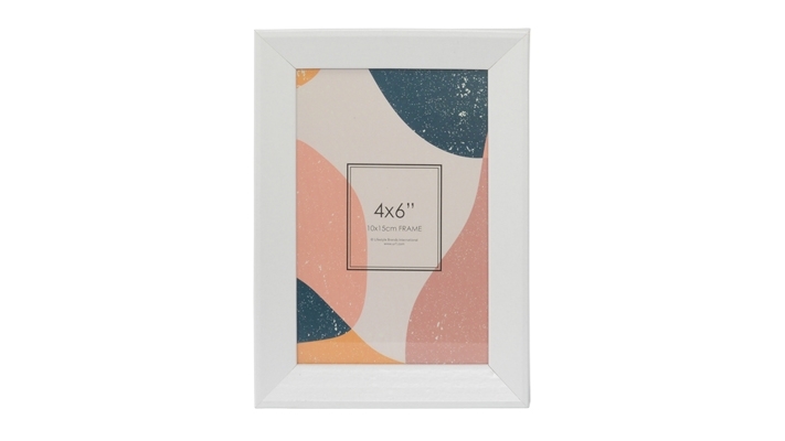 UR1 Finny 4x6-inch Photo Frame - White | Joyce Mayne